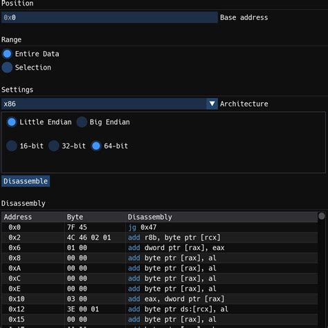 Bug Risc V Missing From Disassembler · Issue 1010 · Werwolvimhex