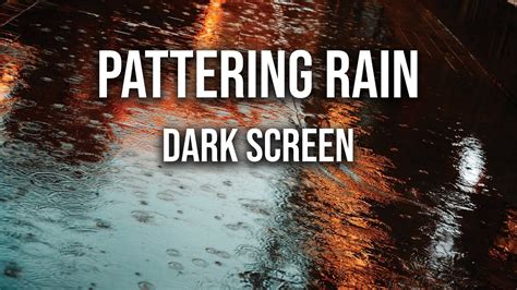 Rain Sounds For Sleeping Fall Asleep Instantly No Thunder Light