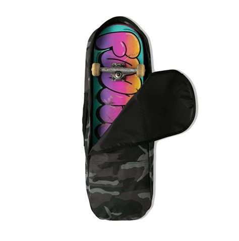 Чехол для скейтборда Footwork Deckbag BLACK CAMO черного камуфляжного ...