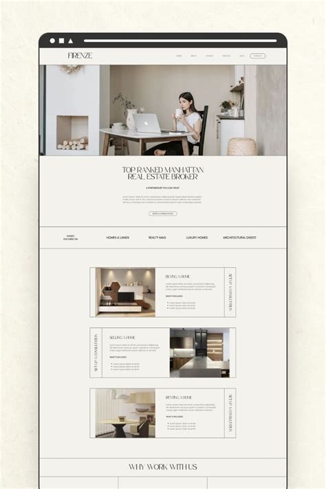 Modern Wix Real Estate Website Template 90 Characters Wix Website