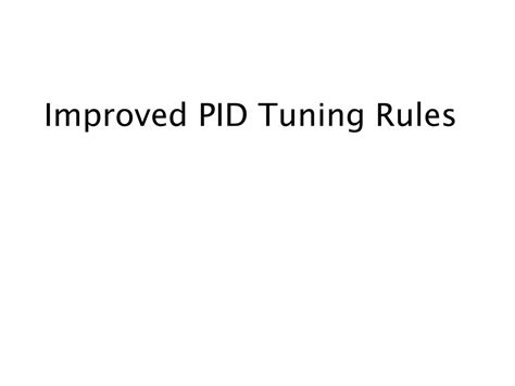 Ppt Automatic Synthesis Using Genetic Programming Of Improved Pid