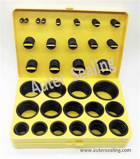 Rubber O Ring Kit 30 Sizes 386 Pcs 5C Oring Box NBR70 O Ring Seal