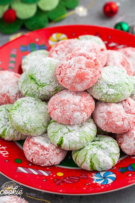 Easy Cake Mix Crinkle Cookies Fun Cookie Recipes