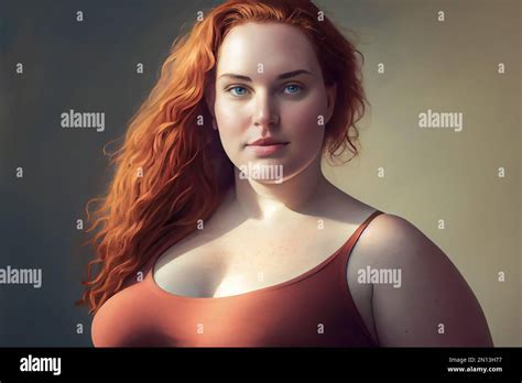 Red Hair Freckles And Curves