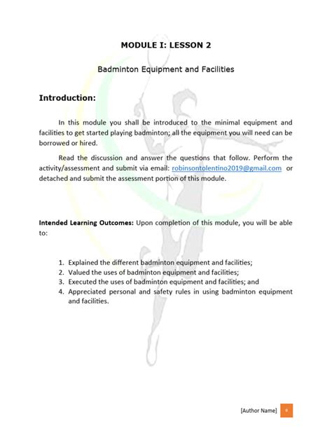 path fit 3 module 1 lesson 2 individual dual sports pdf