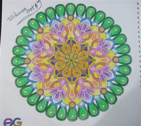 تلوين ام ثويبة من كتاب تلوين ماندلا٥ Egyptian Gallery