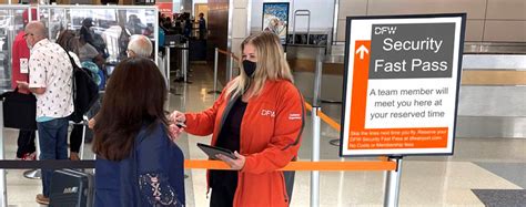 Aeropuerto Dfw Lanza Security Fast Pass Publitur