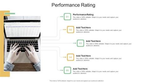Performance Rating Chart PowerPoint Presentation And Slides SlideTeam