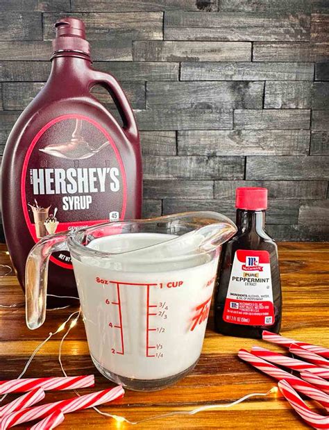 Homemade Peppermint Mocha Coffee Creamer Seasoned Sprinkles