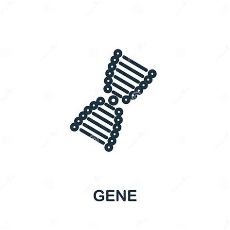 基因图标 生物技术图标集合的简单线元 模板软件和信息图形学大纲基因图标 库存例证 插画 包括有 化学 抽象 176788645