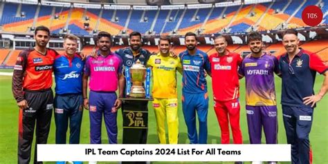 Ipl 2024 Captains List Team Leaders And Squads Revealed