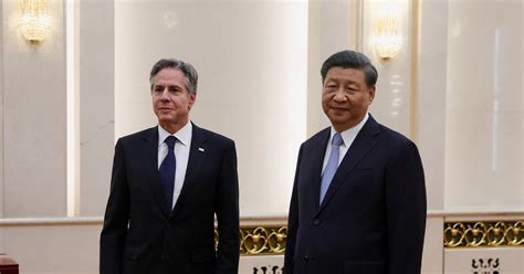 Xi Blinken Agree To Stabilize Us China Relations In Beijing Talks