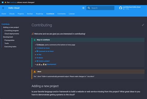 GitHub Ourchitecture Hello Cloud Hello Cloud