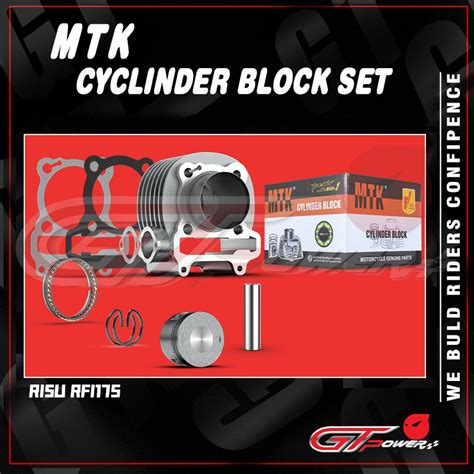 MTK Cylinder Block Set RUSI RFI175 Φ62 5MM Shopee Singapore