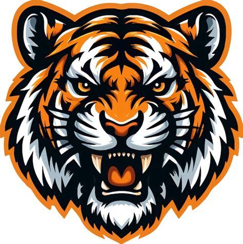 Premium Vector Tiger Head Of Mascot Logo Vector Icon