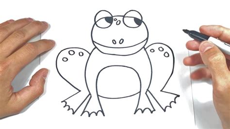 Rana Sapo Para Dibujar Facil Para Ninos Dibujo De Rana Dibujo Para