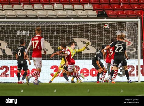 Nahki Wells 21 Of Bristol City Scores A Goal To Make It 1 0 Stock