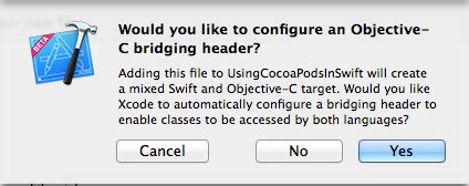 Selection 9 Swift環境からObjective Cで書かれたCocoaPodsを使用する SwiftでFMDBを使う