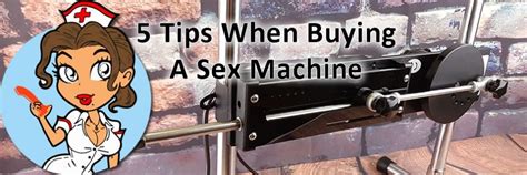 Tips When Buying A Sex Machine