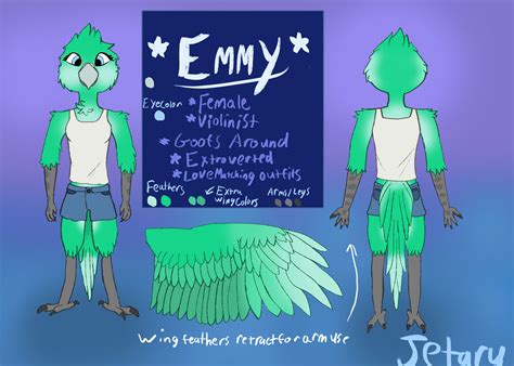 Emmy Reference Sheet By Jetaruart On Deviantart