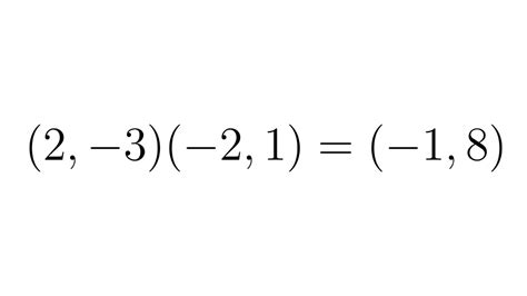 multiplying complex numbers as ordered pairs youtube
