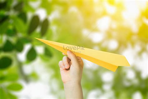 창의 종이비행기 배경 사진 및 창의적인 일러스트 무료 다운로드 Lovepik