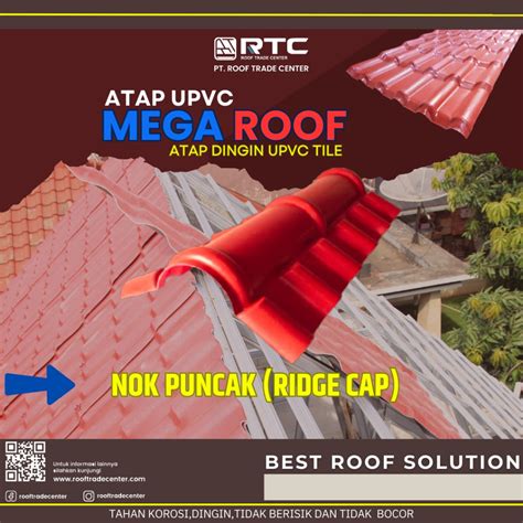 Jual Nok Atap Mega Roof Wuwungan Langkop Shopee Indonesia