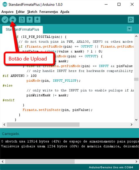 Novidade Arduíno JavaScript J