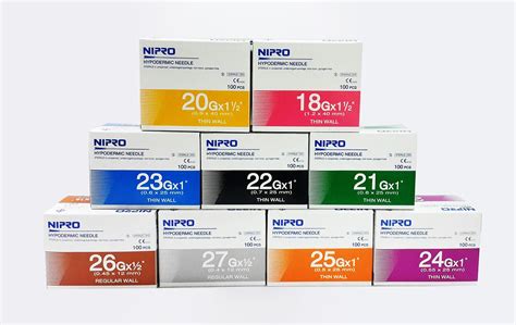 Nipro เข็มฉีดยา ขนาด 25g X 1 นิ้ว กล่อง
