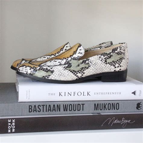 Feliz Loafers With Python Print Loafers Fashion Accessories Shoe Brands