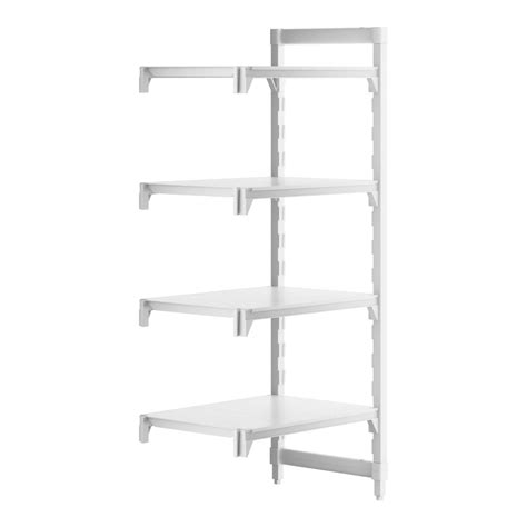 Cambro Cpa213064s4480 Camshelving® Premium 4 Shelf Solid Add On Unit