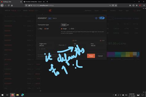 Zerodha GTT Usability Improvements Zerodha Platforms Trading Q A By Zerodha All Your
