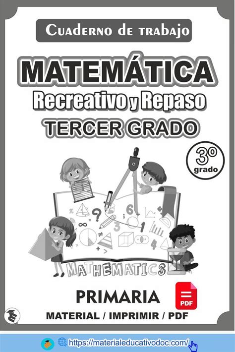Matematica Recreativo Y Repaso 3º Grado Matematicas Tercer Grado
