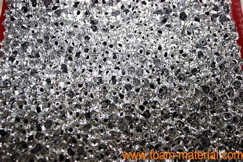 55 60 Porosity Open Cell Al Aluminium Foam Sheet