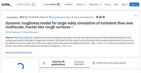 Dynamic Roughness Model For Large Eddy Simulation Of Turbulent Flow Over Multiscale Fractal