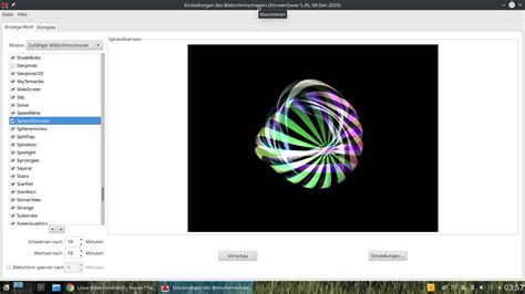 Xscreensaver Bildschirmschoner Für Linux Linux Bibel