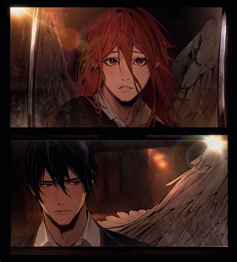 Hayakawa Aki And Angel Devil Chainsaw Man Drawn By Bikoyaki Danbooru