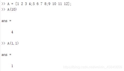 Matlab中的向量和数组（超详细）matlab向量的拓展 Csdn博客