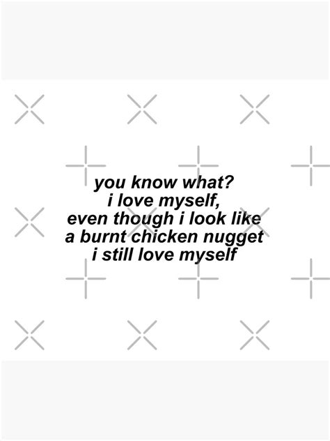 Even Though I Look Like A Burnt Chicken Nugget Vine Quote Throw