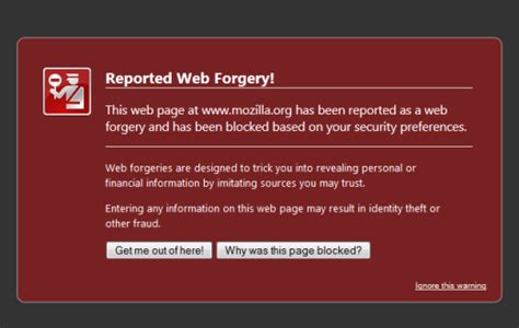 types of browser errors while loading web pages and what they mean