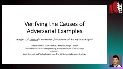 Underline Verifying The Causes Of Adversarial Examples