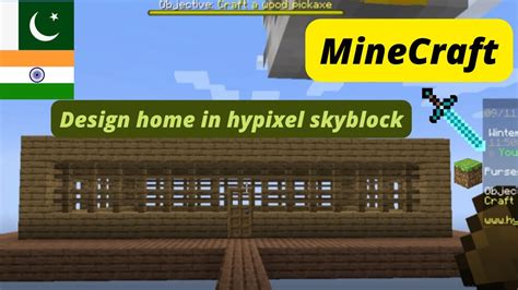 My New House Design In Hypixel Skyblock Part 1 Wenpixel YouTube