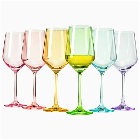 Colored Glassware The Wine Savant