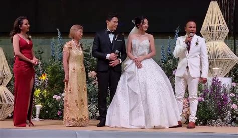 รวมรูปภาพของ ไมค์ ภิรมย์พร ปลื้มใจ น้องเมย์ ลูกสาวคนโตเข้าพิธีวิวาห์แล้ว บรรยากาศสุดอบอุ่น