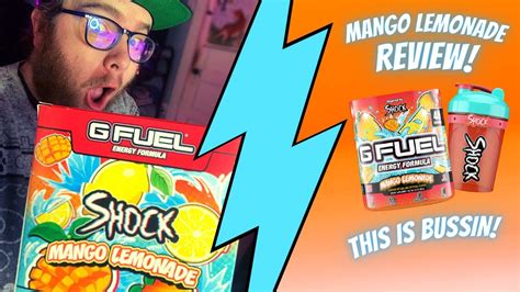 Electricshock Mango Lemonade Gfuel Review Shockflavorreview Youtube