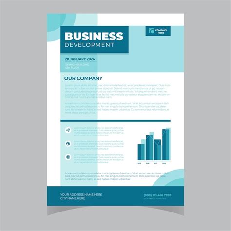 Premium Vector Corporate Creative Colorful Business Flyer Template