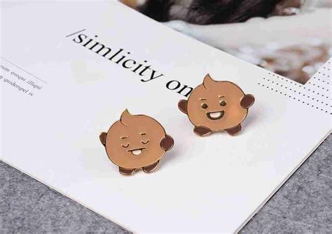 BTS Shooky Enamel Pin Distinct Pins