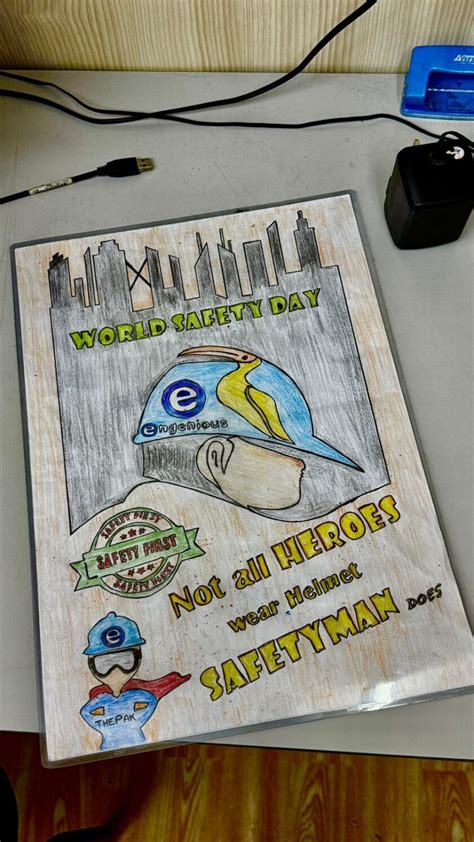 Slogan Contest For World Safety Day Intel Pelican Project 2024