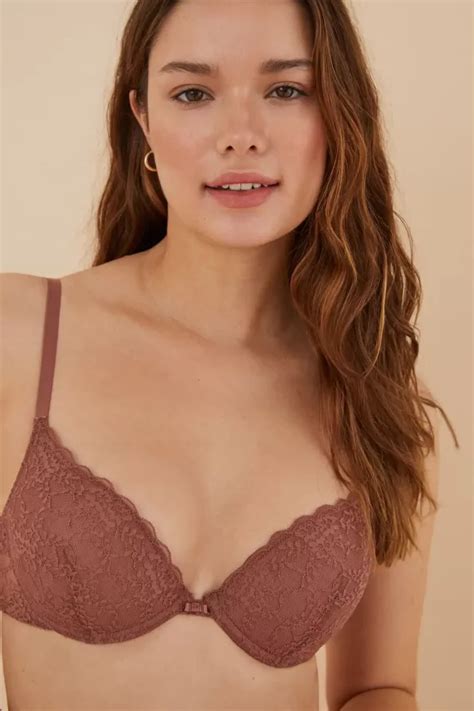 Gorgeous Lace Push Up Bra Figchic