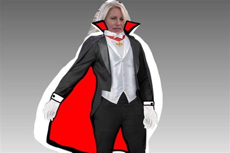 Fiona Montgomery As Count Dracula Villain By Warrencook1995 On Deviantart